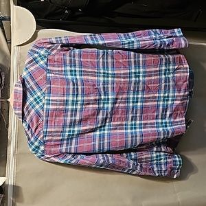 Eddie Bauer | Tops | Eddie Bauer Plaid Button Up Longsleeve Shirt ...